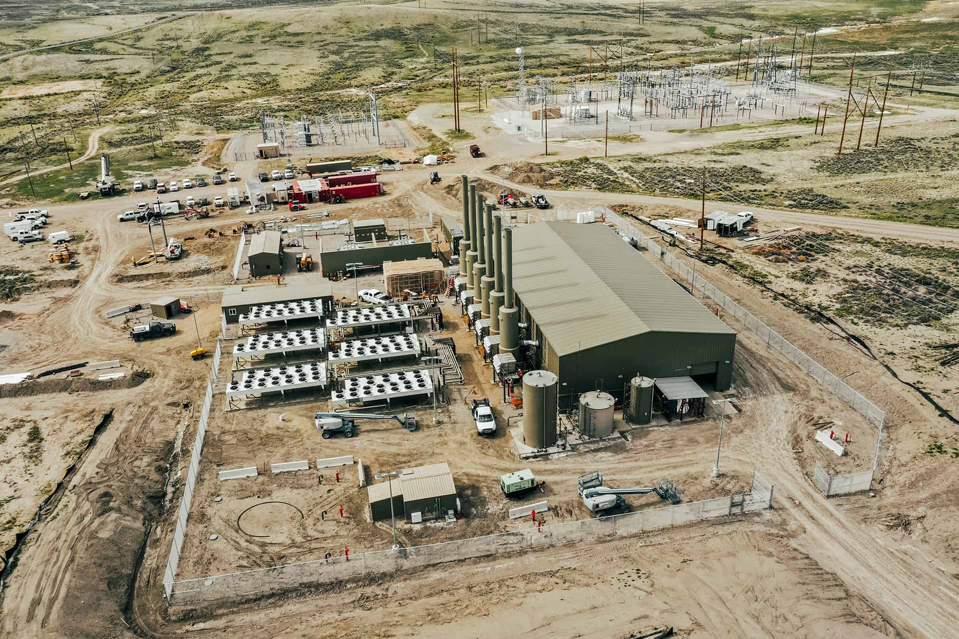Oregon Basin Power | Power Generation Construction - BHI